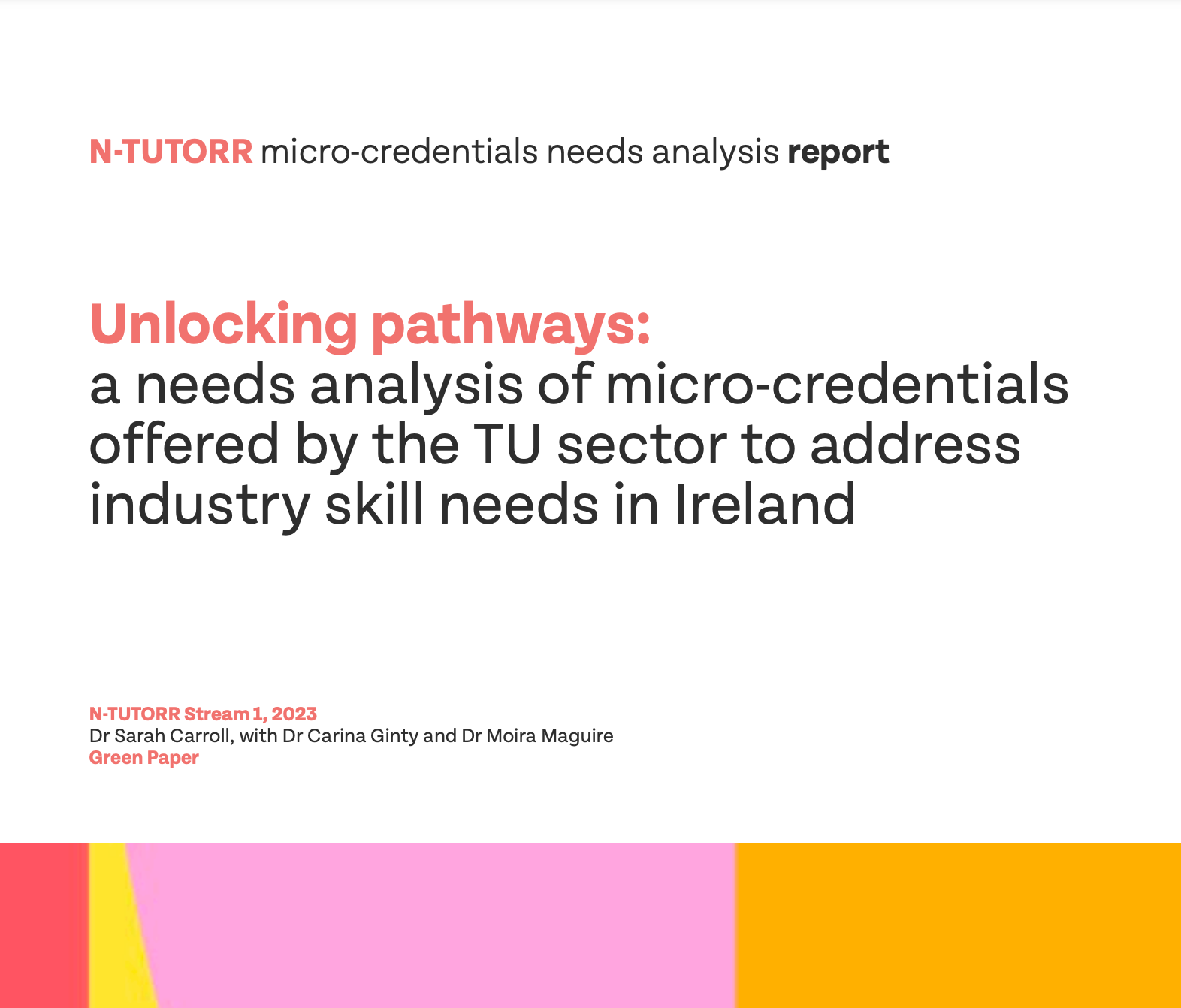 New Learning and Teaching Models with a Focus on Micro and Digital Credentialing - N-TUTORR